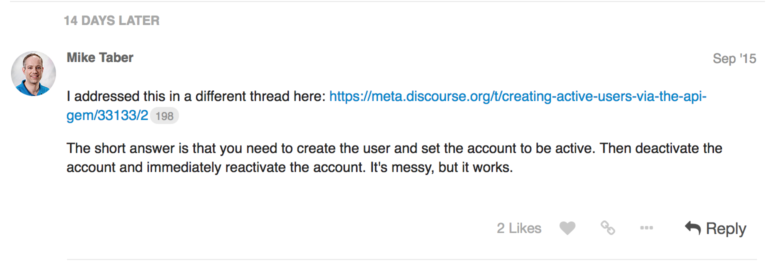Disable account confirm emails when creating users via API - Dev ... Disable account confirm emails when creating users via API - Dev ...